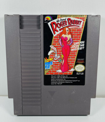 Who Framed Roger Rabbit -- NES Nintendo Original Classic Authentic Game ...