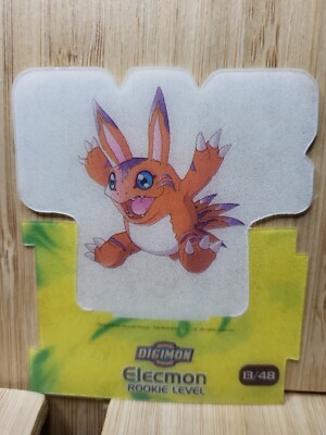 DIGIMON DIGI CLIX 🏆Pop Up Card🏆ELECMON #13/48 FREE POST | eBay