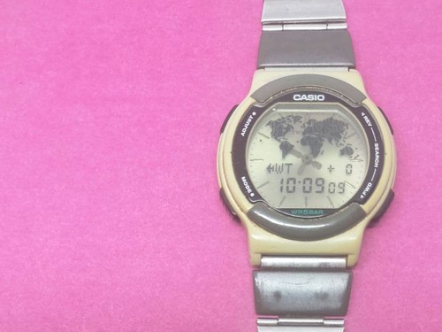 Casio Ana-Digi Watch World Time Casio ABX 53 | eBay