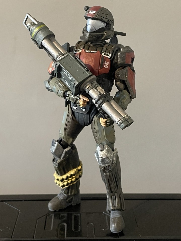 Halo 3 Anniversary Series ODST Soldier Mickey 4.5" Action Figure ...