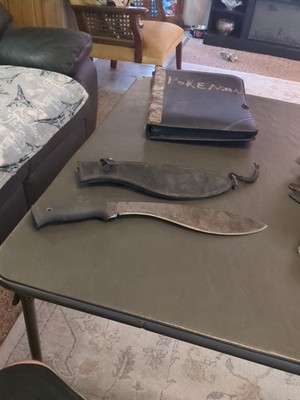 Cold Steel ATC All Terrain Chopper Carbon V Kukri Ventura, Ca. Made in ...