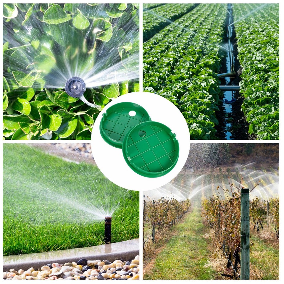 4 Pcs Cover Lid Irrigation Box Valve Boxes Sprinkler System Main Cap ...