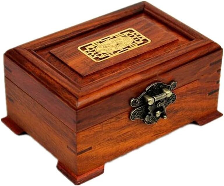 Decorative Box Latch Hasps Clasp and Butterfly Hinges Kit for DIY ...