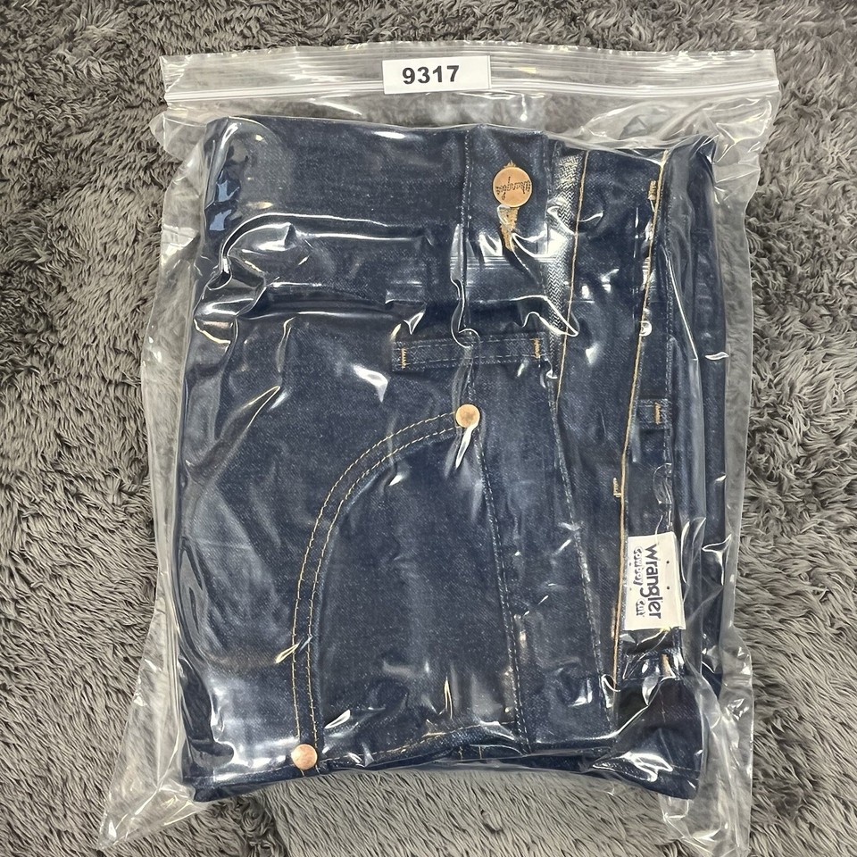 Wrangler Pro Rodeo Jeans Mens 38x36 Blue Cowboy Cut 100% Cotton Denim ...