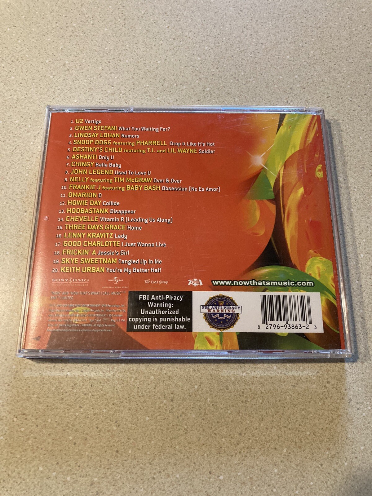 Now That's What I Call Music! 18 by Various Artists (CD, Mar-2005, Sony ...