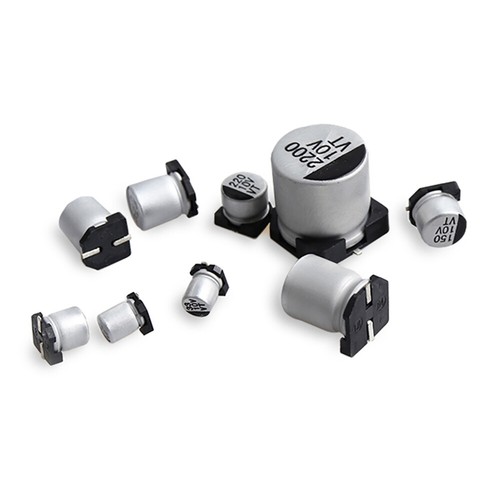 6.3V 10V 16V 25V 35V 50V 100V 400V SMD Aluminum Electrolytic Capacitor ...