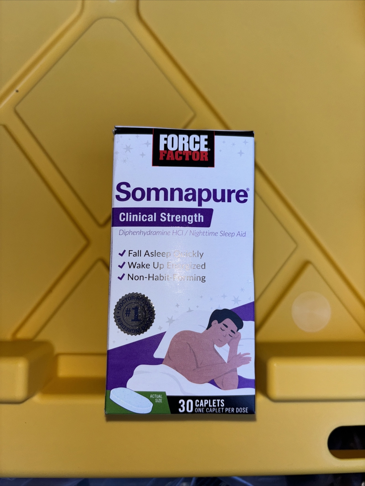 Somnapure Clinical Strength Diphenhydramine HCI 50 mg Nighttime Sleep Aid 5/24 818594014743 | eBay