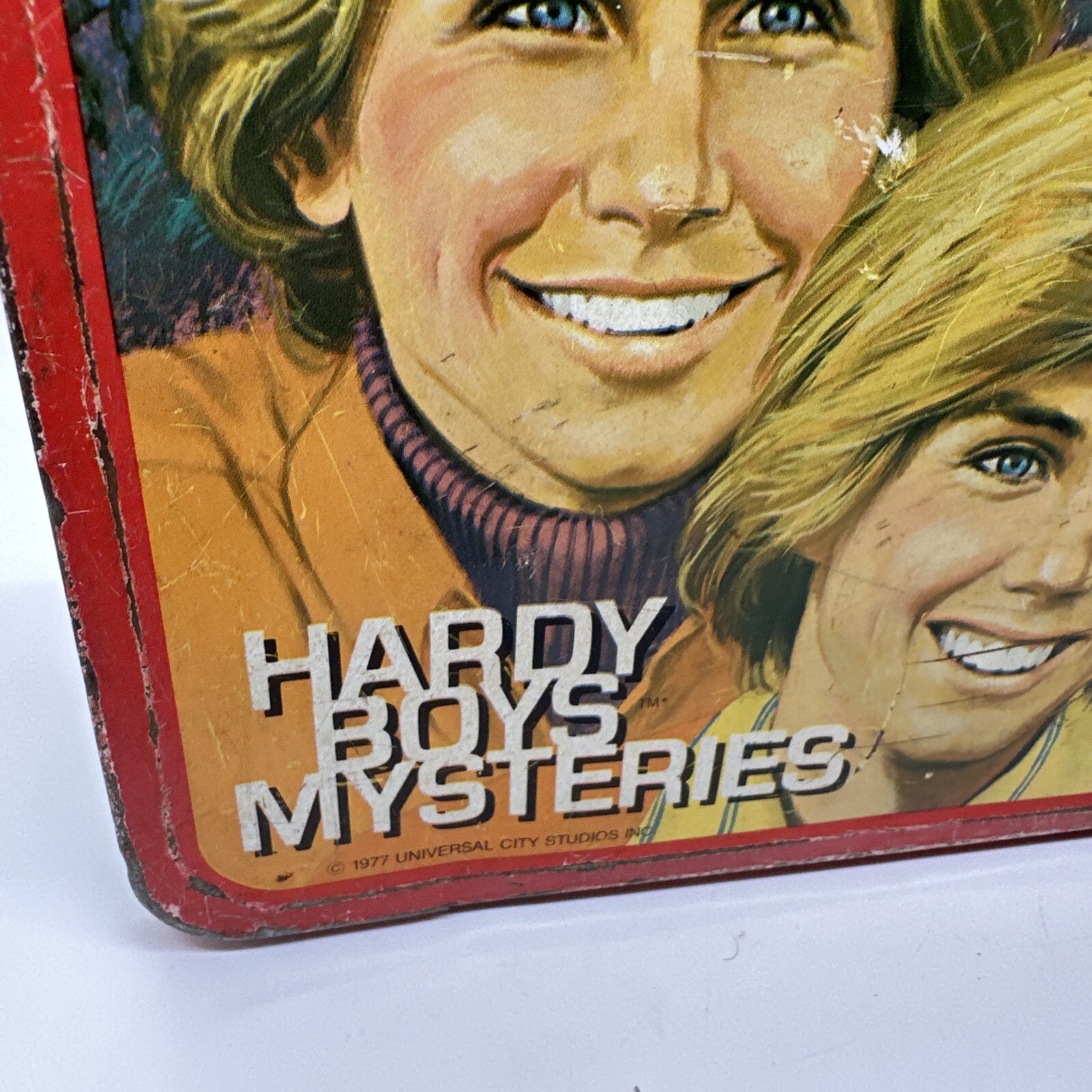 Hardy Boys Mysteries Metal Lunch Box No Thermos 1977 Universal Studios ...