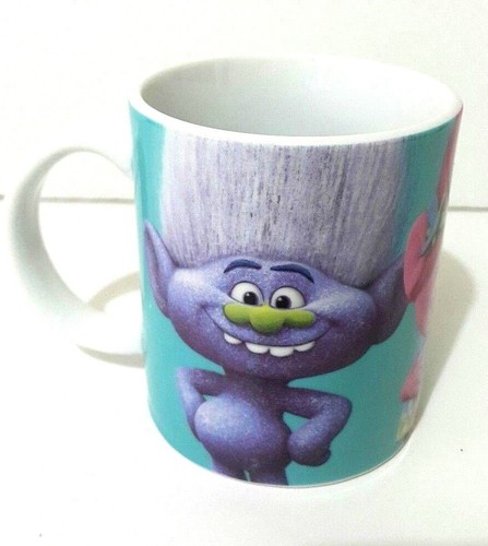 Dreamworks The Trolls Mug Ceramic Guy Diamond Poppy Branch Kinnerton ...