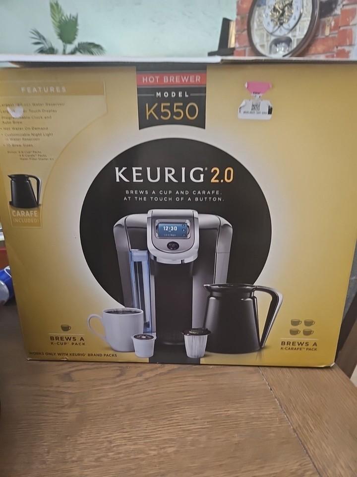 Keurig Hot 2.0 K550 Plus Series K Cup Pod Coffee Maker | eBay
