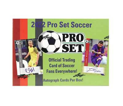 2022 Leaf Pro Set Soccer Hobby Box 819110014285| eBay