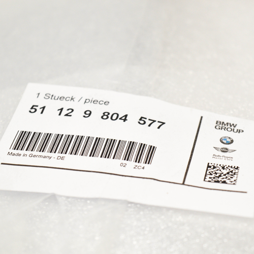 NEW MINI COUNTRYMAN R60 REAR BUMPER CHROME TRIM 51129804577 9804577 ...