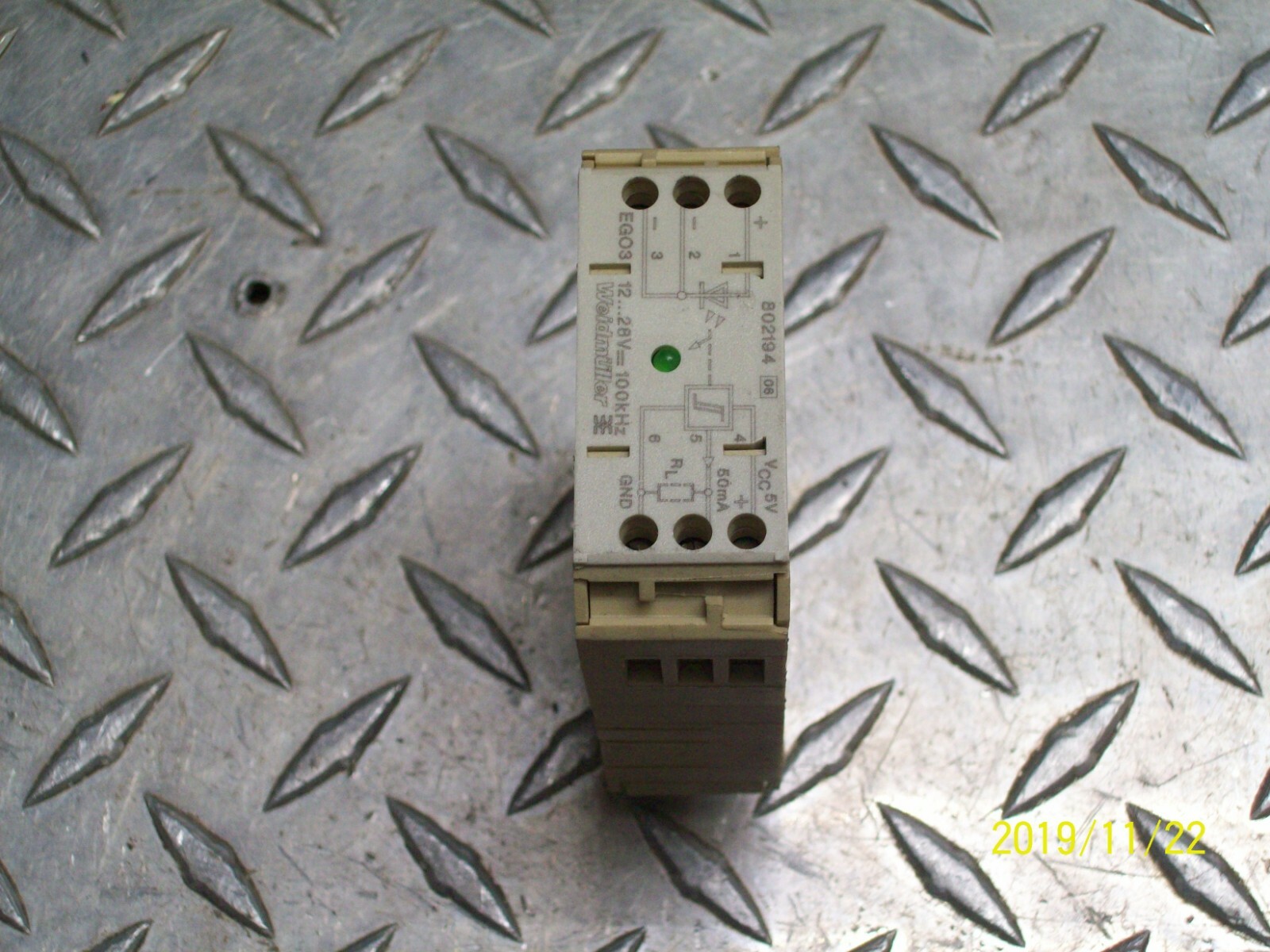 WEIDMULLER 802194 EGO3 OPTOCOUPLER COUPLING MODULE | eBay