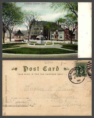MASSACHUSETTS Woburn VINTAGE POSTCARD | eBay