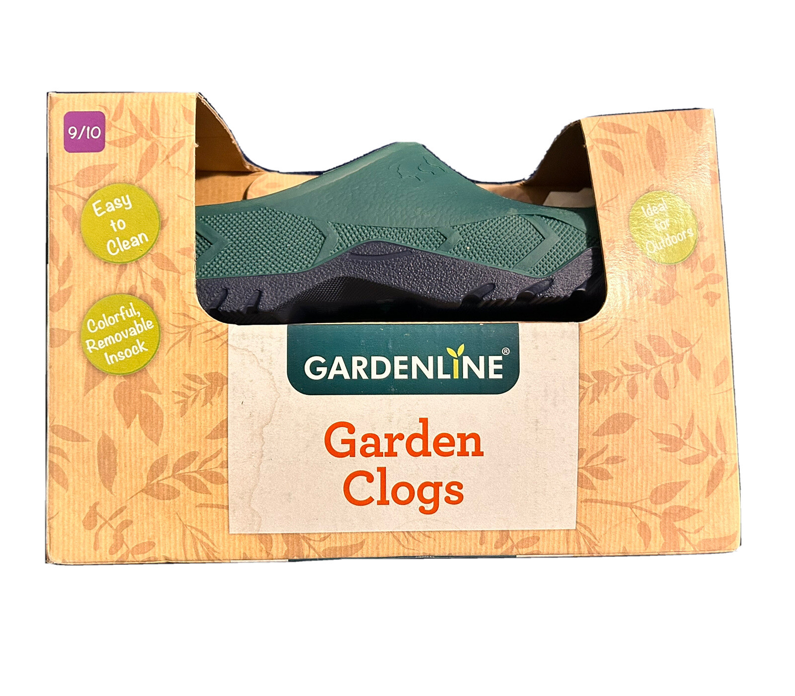 Gardenline Women's Green Rubber Garden Clogs Size 9/10 Rain Outdoors ...