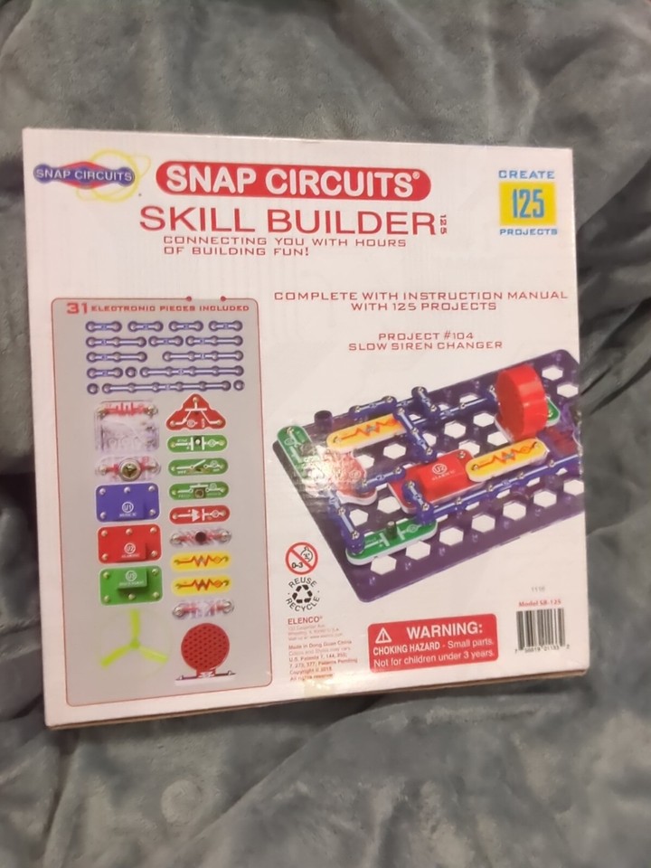 Snap Circuits Skill Builder, 125 STEM Projects, | eBay