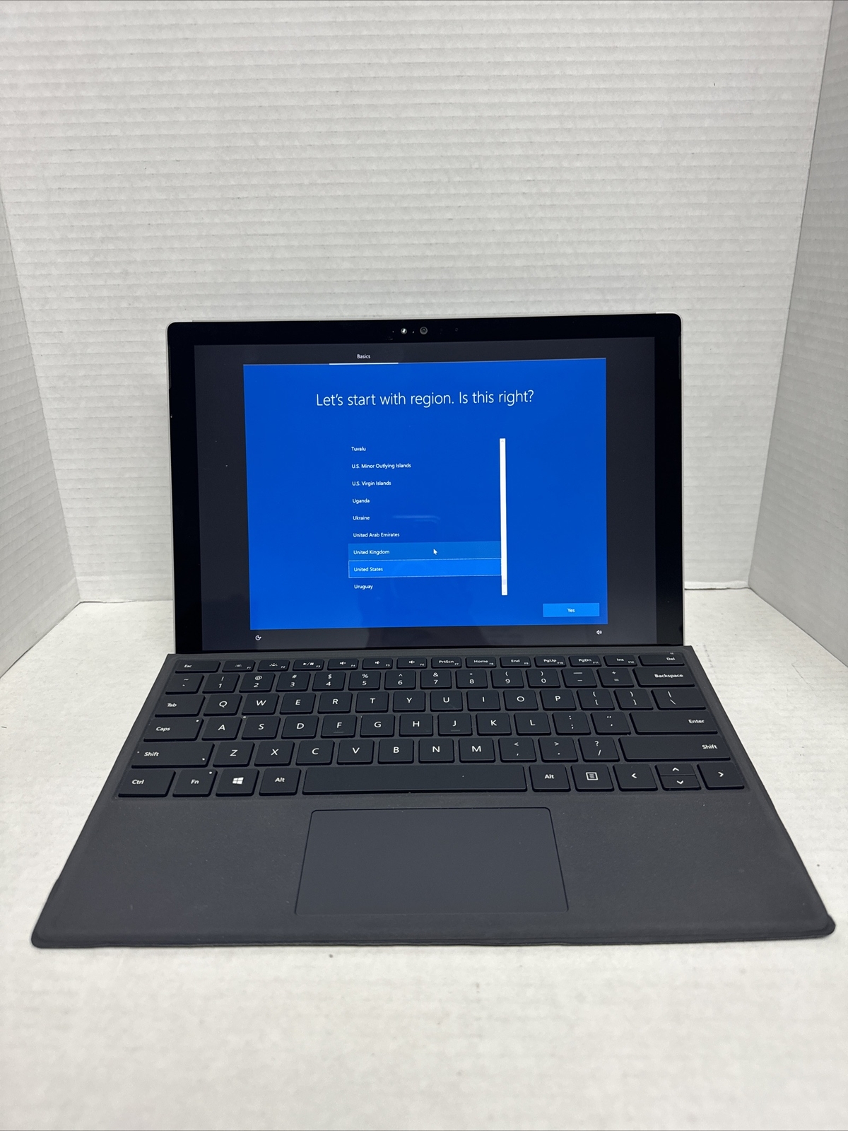 MICROSOFT SURFACE PRO 4 CORE I7-6650U 2.20GHz 8GB RAM 256GB NVMe
