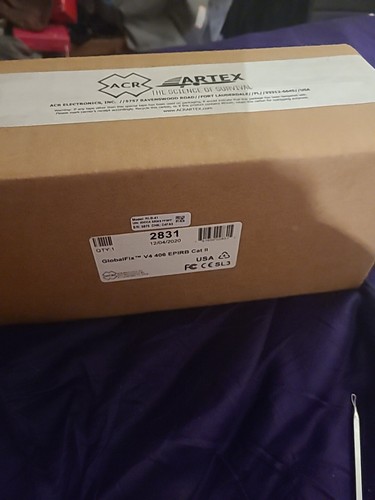 ACR Artex GlobalFix V4 406 EPIRB CAT II USA mfg 12/2020 | eBay