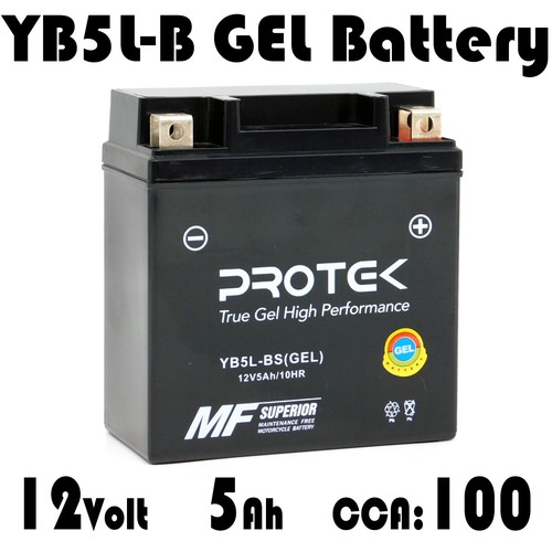 12V 5Ah YB5L-B 12N5-3B Maintenance Free Factory Activated AGM Sealed ...