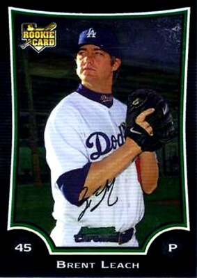 2009 Bowman Chrome Draft #BDP43 Brent Leach RC Los Angeles Dodgers | eBay