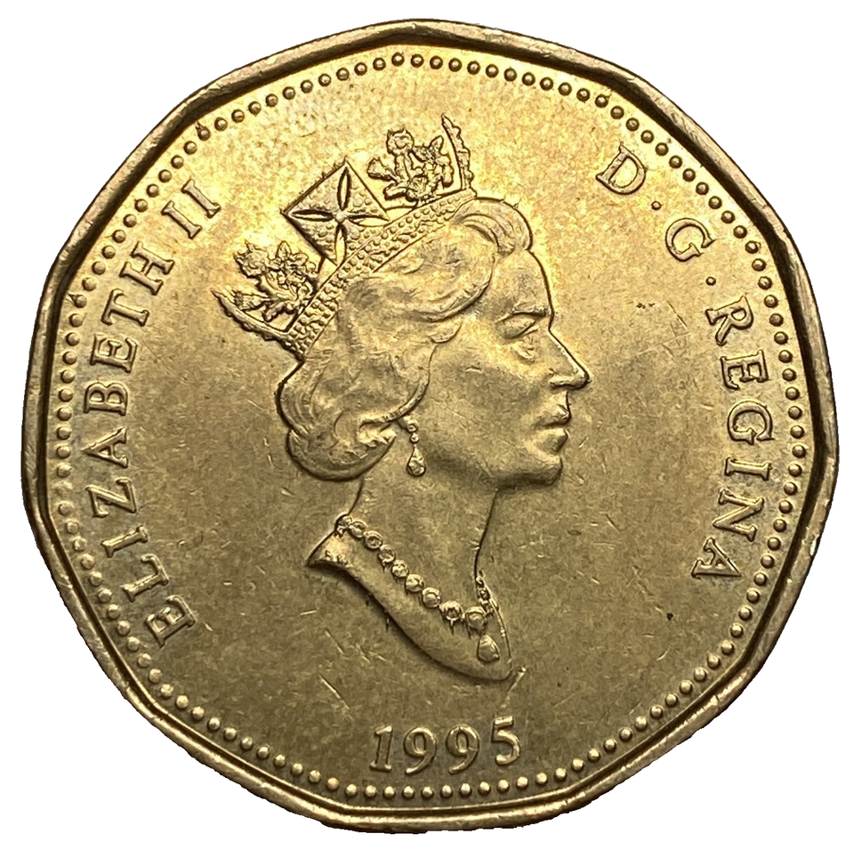 1995 Canada Peace Keeping Loonie One 1 Dollar Coin | eBay