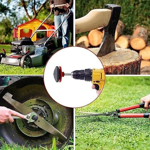 Lawn Mower Sharpener Stainless Steel Stopper Versatile Blade ...