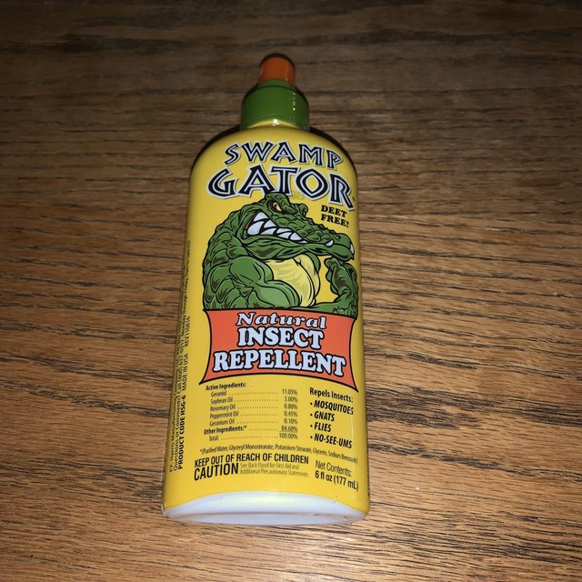 Swamp Gator 6oz All Natural Insect Repellent Spray 0765677 Harris Hsg-6 ...