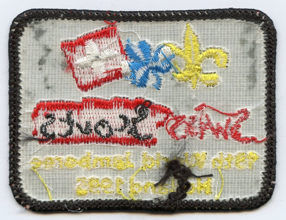 Switzerland Swiss Scouts 18 World Jamboree Holland 1995 Patch Badge ...