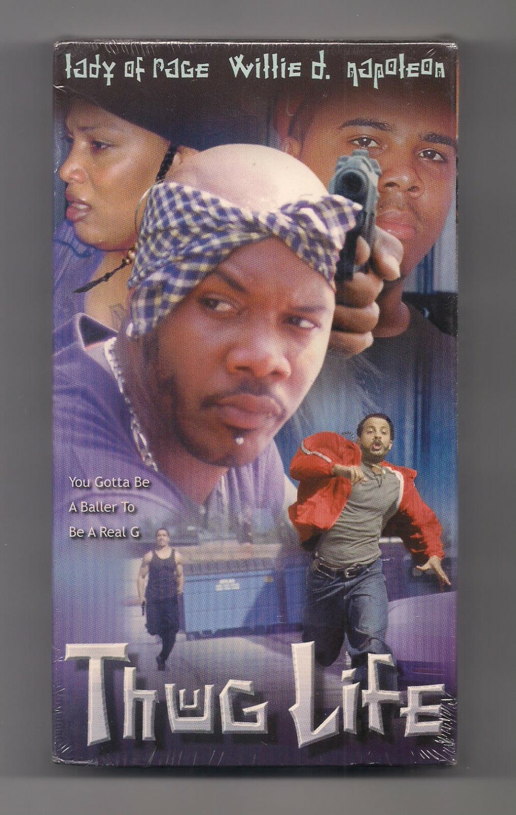 THUG LIFE VHS Lady Of Rage, Willie D., Napoleon SEALED Urban Action | eBay