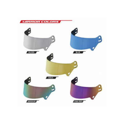 Bell Helmets SE07 Visor/Shield 2mm DS/AF Fits KC7-CMR - Pink/Red Mirror ...