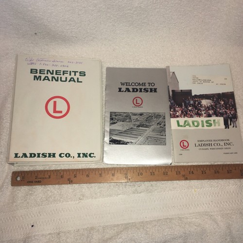 Ladish Co. Handbook Benefits Manual Program Old Book Pamphlets | eBay