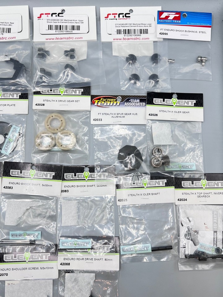 NEW Lot of Team Associated/STRC Element Enduro Upgrades & Parts, Big ...