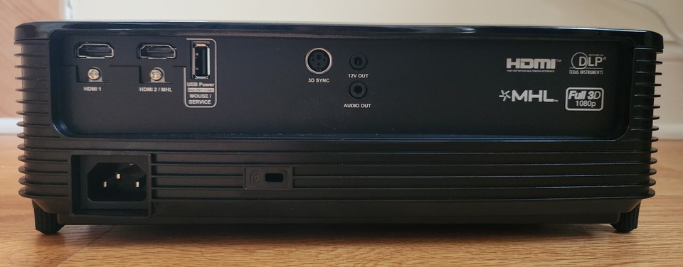 Optoma HD142X 1080p 3000 Lumens 3D DLP Home Theater Projector | eBay