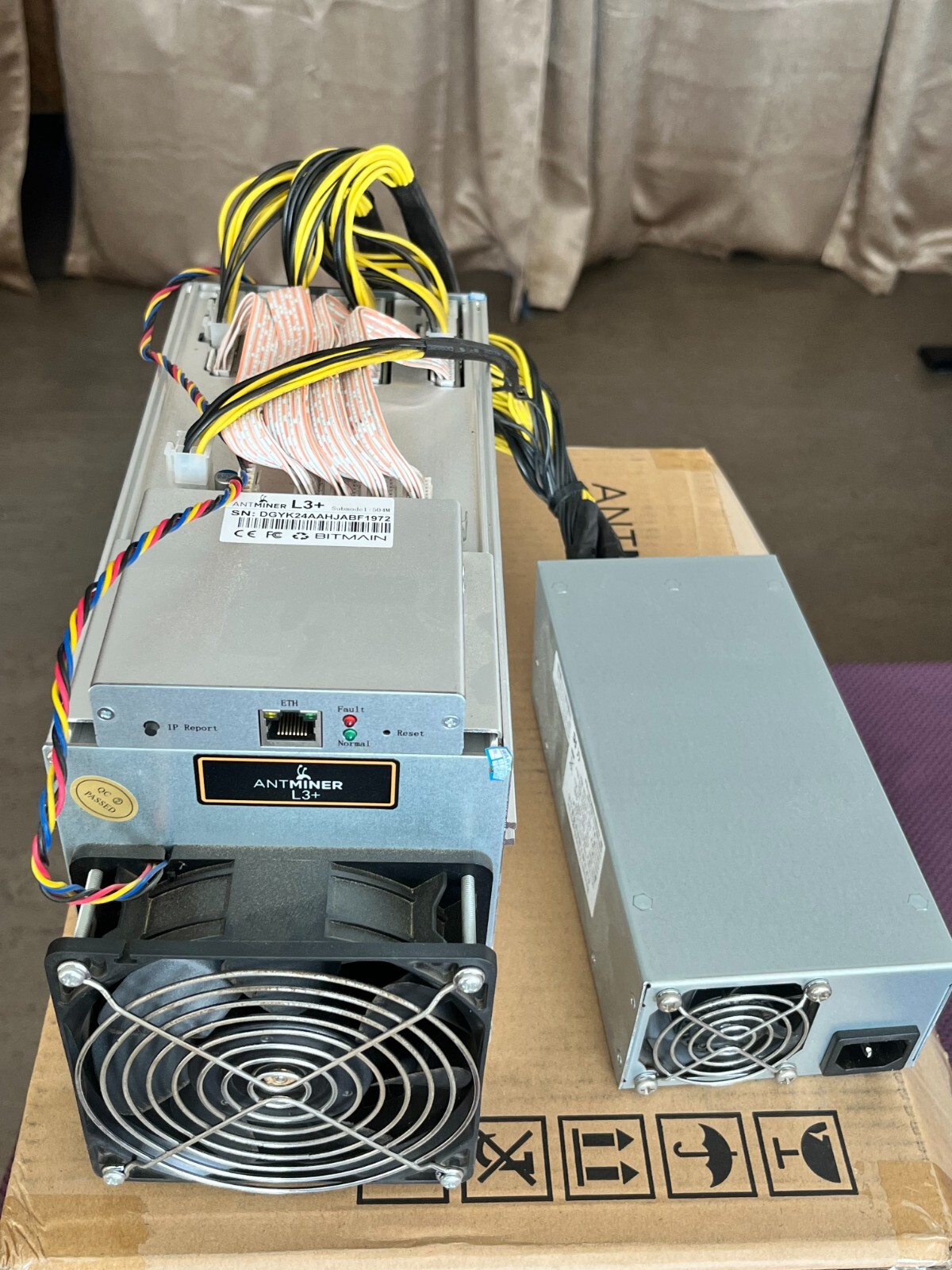 Bitmain Antminer L3+ 504mh/s - ASIC Miner | eBay