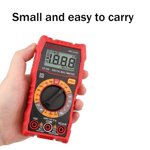 HT108L Multimeter Digital Professional Voltmeter Ammeter Range 6810- | eBay