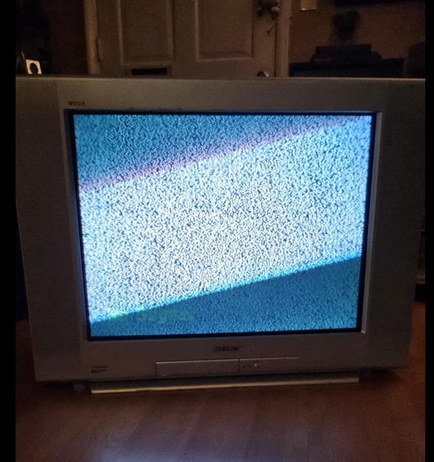 Sony Trinitron WEGA KV-27FS120 CRT 480i Television 27” Retro Gaming TV ...