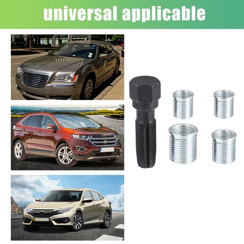 1 Set 14mm Spark Plug Cylinder Head Rethreaded Kit Reamer Thread Repair ...