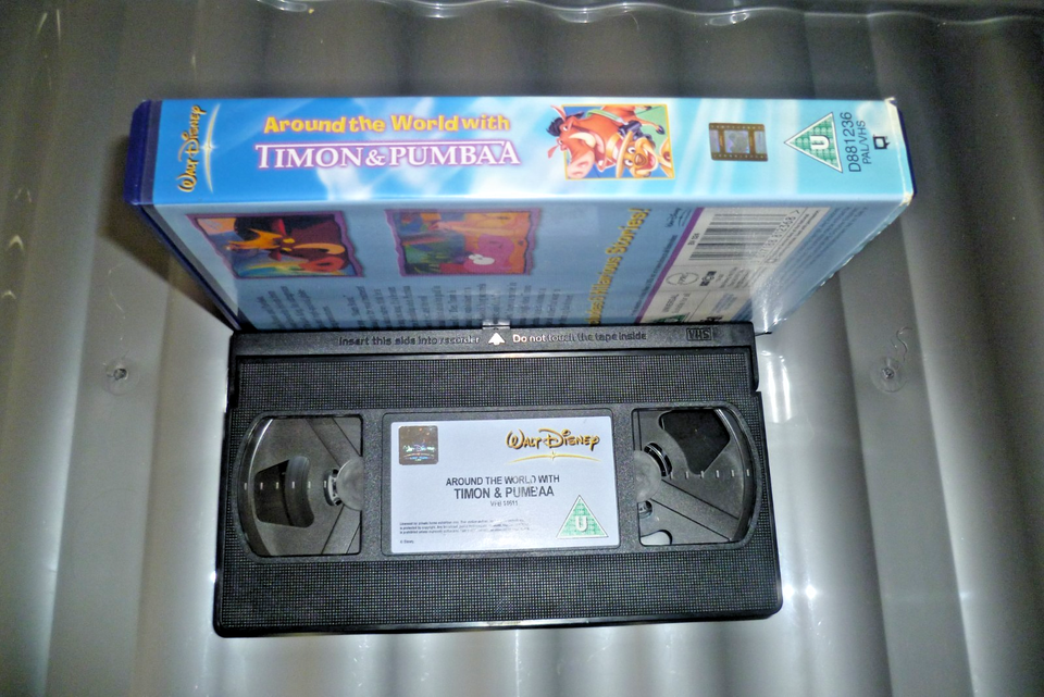 Walt Disney - Around The World with Timon & Pumbaa - Video - VHS/PAL ...