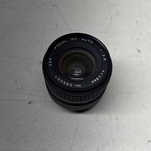 Focal MC Auto 28mm f2.8 Wide Angle Prime Lens For M42 Mount | eBay