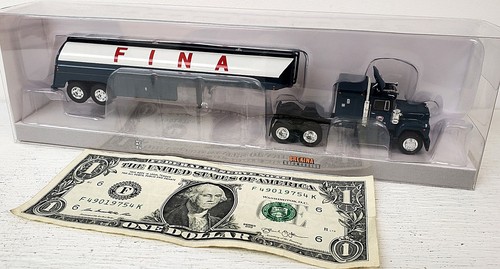 Brekina NEW HO Scale 1966 Mack RS 700 Tractor Tanker Trailer Marked for ...