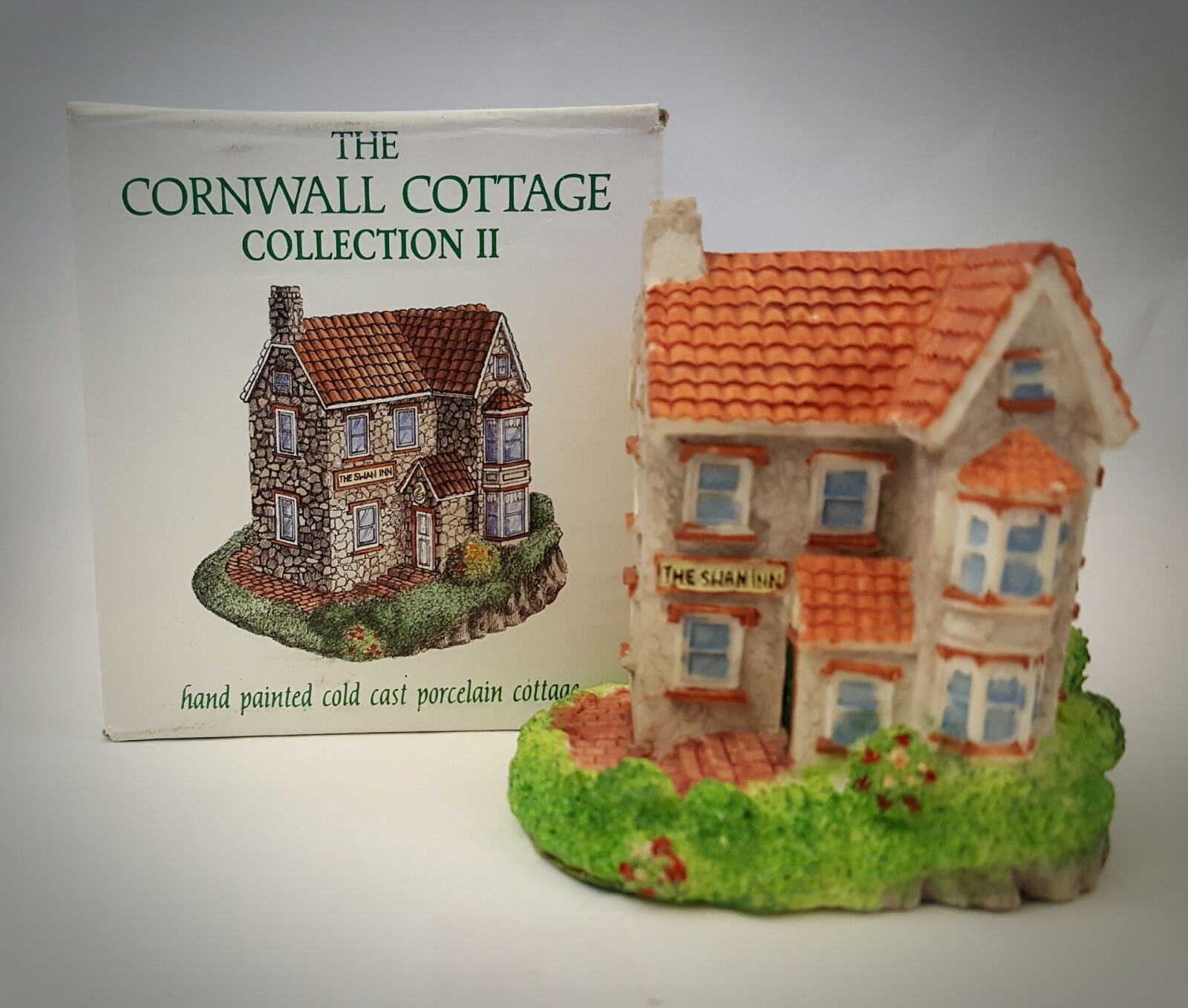 The Cornwall Cottage Collection II The Swan Inn BH16 Vintage 1992 | eBay