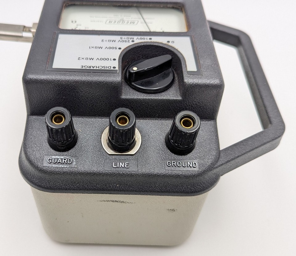 Vintage James G. Biddle Co. Major Megger Tester With Hand Crank 21159 ...