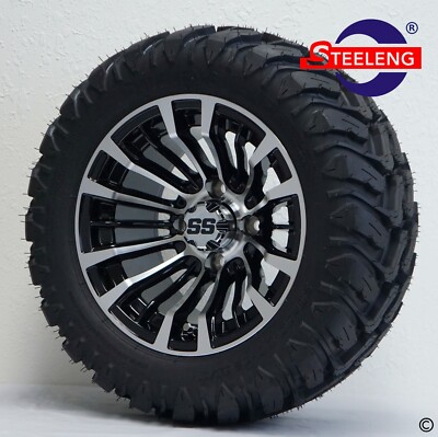 GOLF CART 12" MATADOR WHEELS/RIMS and 20"x10"-12" ALL TERRAIN (M/T ...