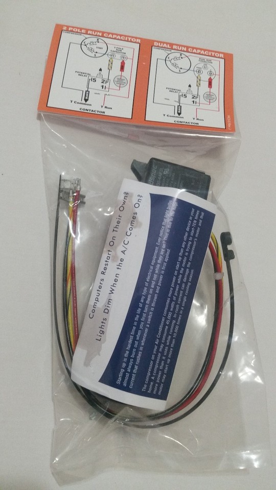 5-2-1 Compressor Saver CSRU2 Hard Start Capacitor For 3.5-4-5 Tons | eBay