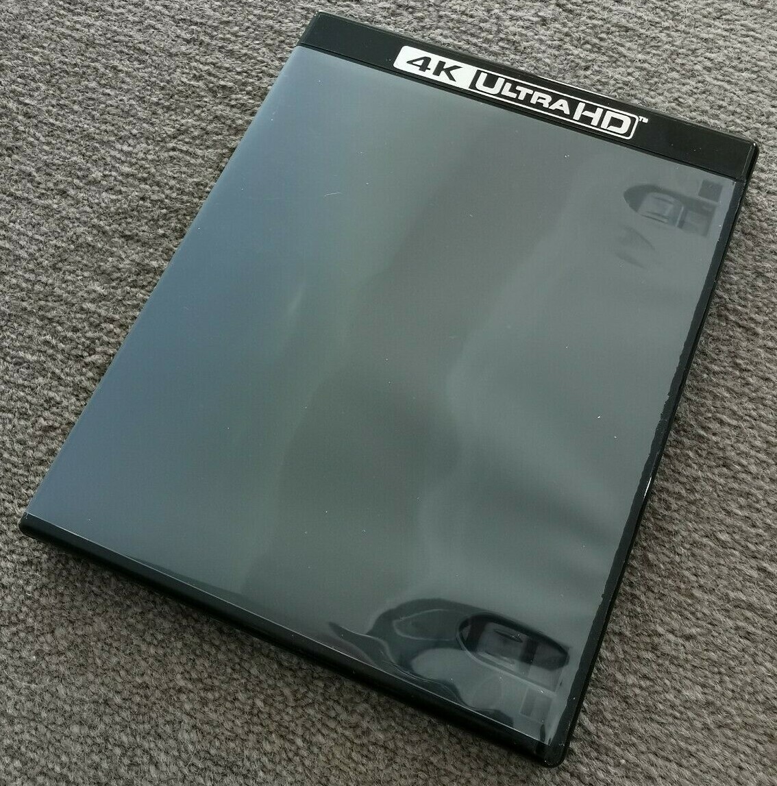 4K ULTRA HD DVD Case - 4K Blu Ray Covers GLOSSY BLACK DVD 4K Case ...