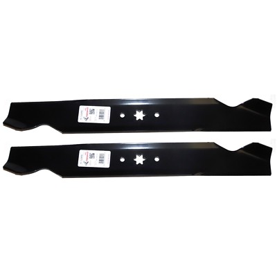(2) 12956 Rotary Blades Compatible With Cub Cadet 742-04290, 942-04290 ...