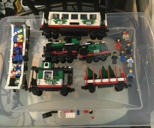 LEGO Holiday Train Christmas 10173 , 99% complete. See Description ...