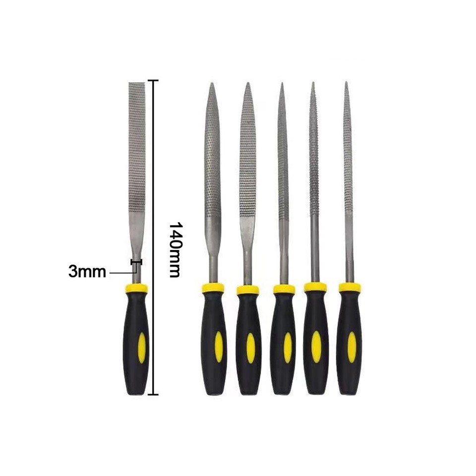 6x5.5" Wood Handle Rasp File Set Carving Shaping Woodworking Carpentry ...