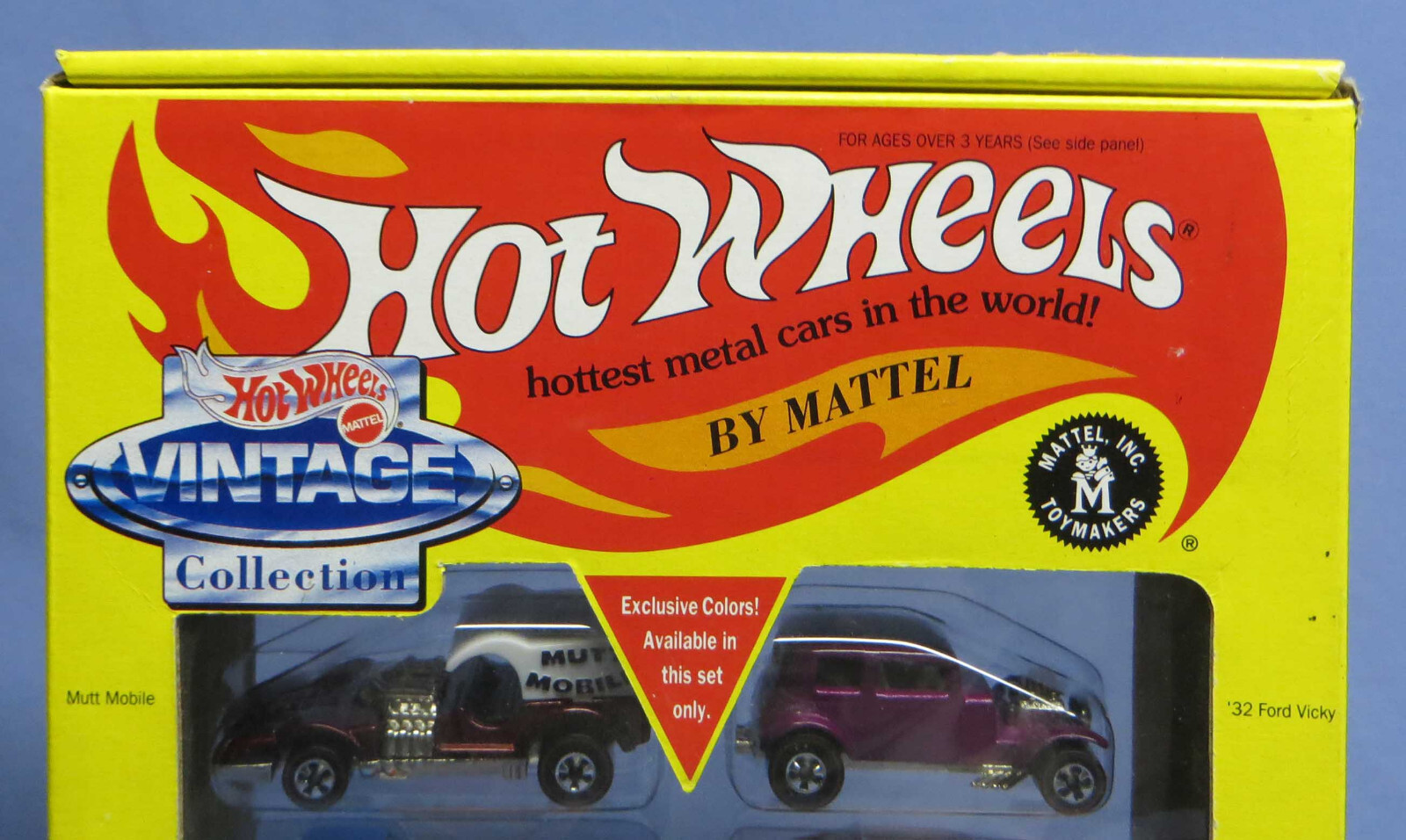 Hot Wheels 1993 Vintage Collection 8 Authentic Commemorative Replicas
