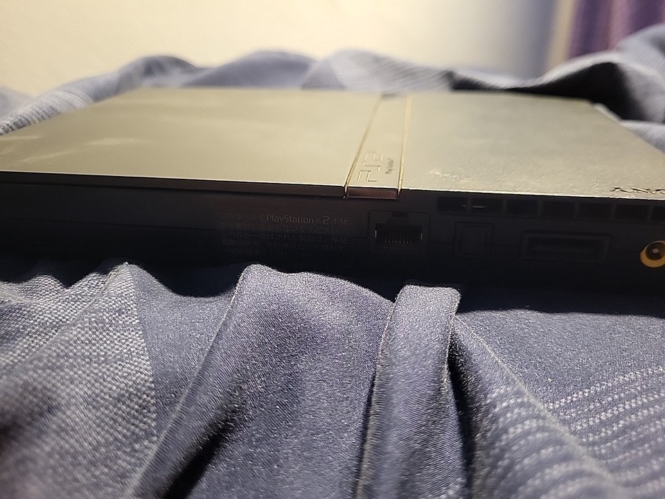 Slightly Broken PS2 Slim. Works But Has Problems. Details In ...